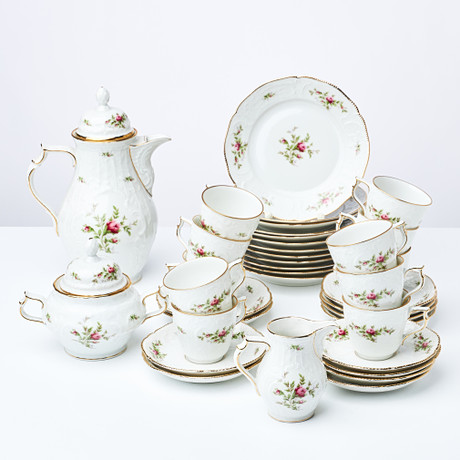 ROSENTHAL, Coffee set, "Sancoussi", approx. 26+1 parts. Ceramics ...