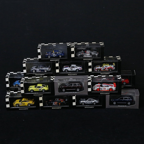 MODEL CARS, 20 pcs, Porsche. Toys - Toys - Auctionet