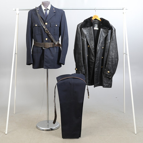 NIGHT GUARD UNIFORM WITH OVERCOAT, 1960s. Weapons & Militaria - Armour ...
