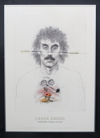 LASSE ÅBERG. Exhibition posters, 2 pcs. Art - Engravings & Prints ...