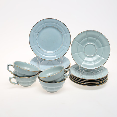 ARTHUR PERCY. "Grand" coffee set, 16 pieces, Gefle, 1920s/30s ...
