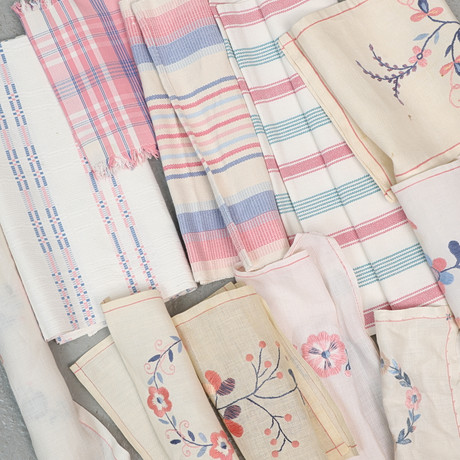 DUKAR, 11 st, blekingesöm & blekingefärger. Mattor & Textil - Textil ...