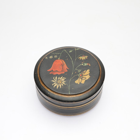 ASK, wood, common man, 19th century. Folk art - Bowls & Boxes - Auctionet