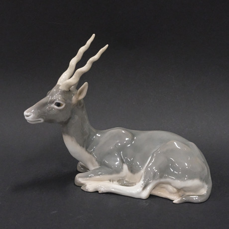 BING & GRÖNDAHL, FIGURIN, ANTILOP. Keramik & Porslin - Europeiskt ...