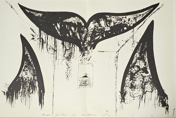 JEAN-PAUL ARON. UTAN TITEL. LITOGRAFI PÅ PAPPER. Konst - Grafik - Auctionet