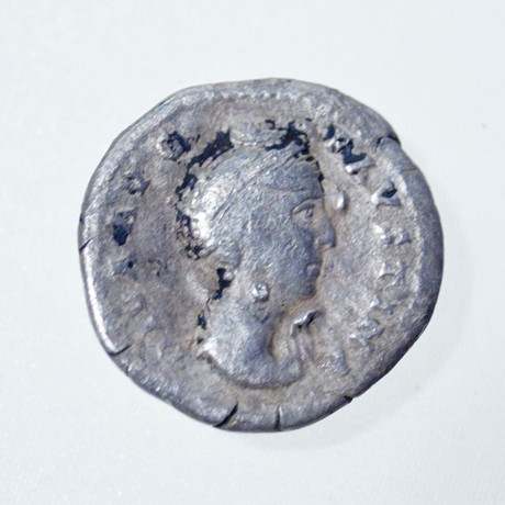 COIN, Roman, Faustina, SEK 100 -140, silver dinar. Coins, Medals ...