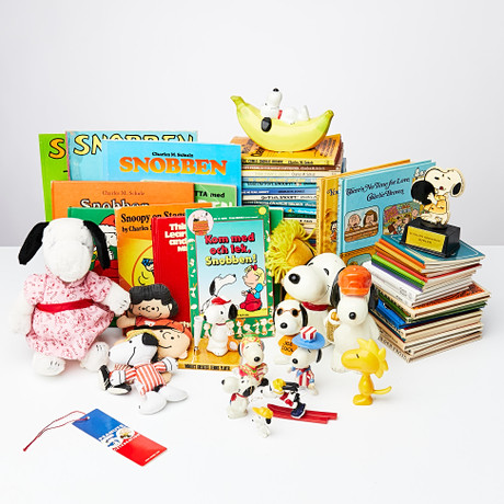 SNOBBEN, A Collection, 1960s onwards, figurines, stuffed animals, piggy ...