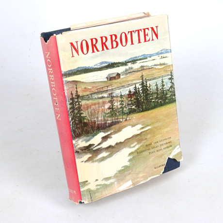 BOOK, "Norrbotten - A work of art", Allhems Publishers, Malmö. Books ...