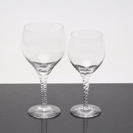 VINGLAS, 16 st, ''Anne'', Anne Nilsson, Orrefors. Glas - Serviser ...