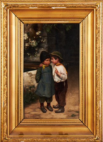 MARIE WUNSCH (TYSKLAND, 1862-1898). Efter. "En hemlighet till salu ...