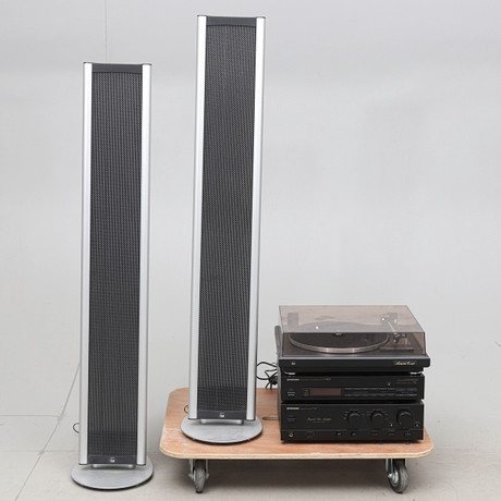STEREO SYSTEM, 6 parts, including Pioneer, 1900/2000s. Miscellaneous ...