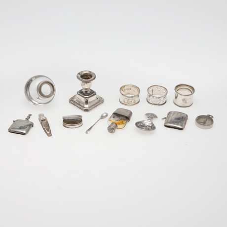 VARIOUS ASSORTED SILVER ITEMS. Silver & Metals - Silver - Auctionet