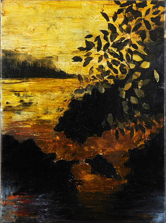JOHAN PETTERSON (F.1957). "East", named, signed and dated 1994 on verso ...