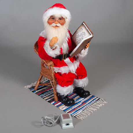 MECHANICAL SANTA. From a defunct toy store. Toys - Toys - Auctionet
