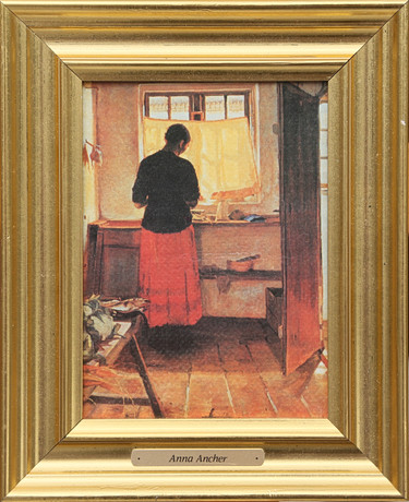 ANNA ANCHER. Efter. REPRODUKTION, modern. Konst - Övrigt - Auctionet