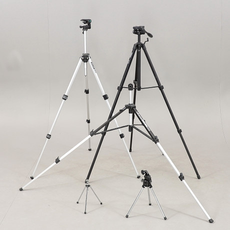 KAMERASTATIV, 5 st, 1900-talets andra hälft. Foto, Kameror & Optik ...