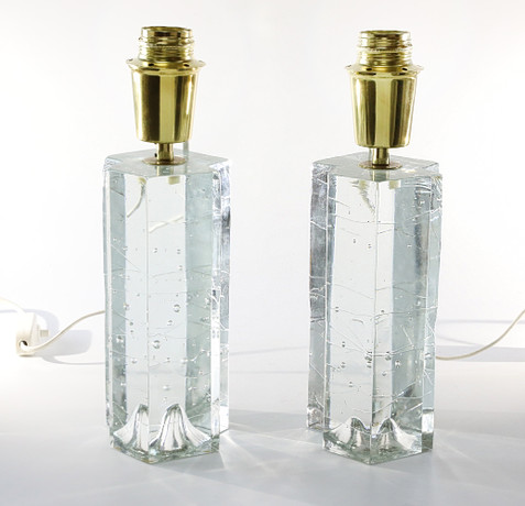 TIMO SARPANEVA. Table lamps, a pair, "Arkipelago" for Iittala, Finland ...