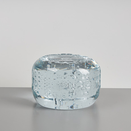 OIVA TOIKKA. GLASSKULPTUR, "Flora", signerad Oiva Toikka Nuutajärvi ...