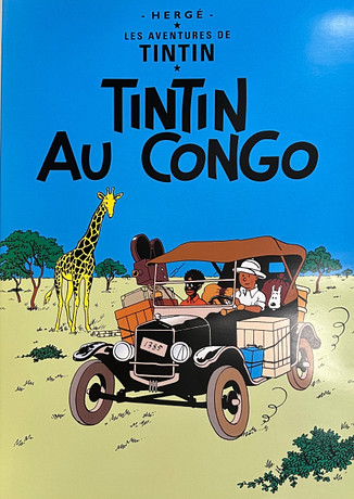TINTIN, poster, Offset print. Art - Engravings & Prints - Auctionet