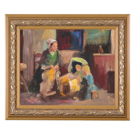 NICOLAI COSTER. oil on canvas. Art - Paintings - Auctionet