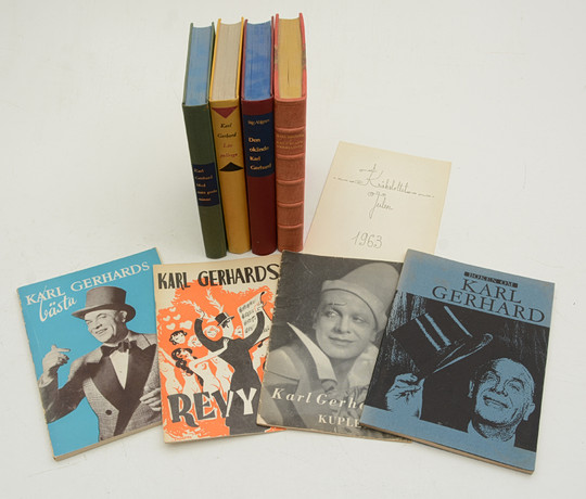 Colección Libros sobre y por Karl Gerhard. 9 volúmenes. Libros, mapas y ...