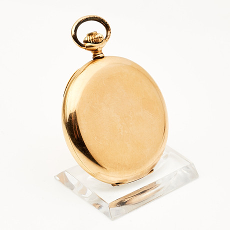 RECORD WATCH CO, men's pocket watch, 14k gold, first half of the 20th ...