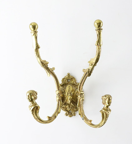 KLÄDHÄNGARE/KROKAR, Rokoko-stil, metall, 1900-tal. Silver & Metall ...