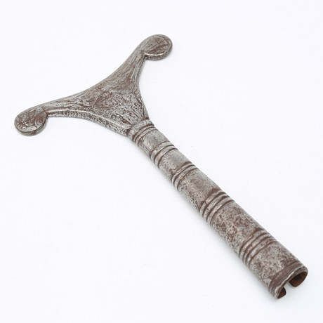 MUSK FORK, wrought iron, probably early 17th century. Weapons ...