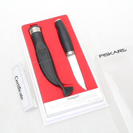 KNIV. Fiskars, Finland. Vapen & Militaria - Skjutvapen - Auctionet