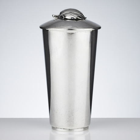 GAMLA GULDSMEDJAN, S PERSSON. Cocktail shaker, silver, Stockholm 1953 ...