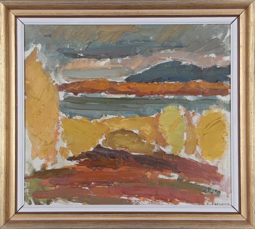 STURE EKENGREN. olja på duk, signerad. Konst - Måleri - Auctionet