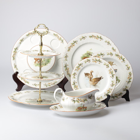 MATSERVIS 48 delar, porslin, Seltmann Weiden, Bavaria, Tyskland ...