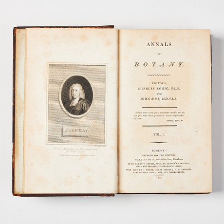 KOENIG - SIMS' ANNALS OF BOTANY I-II VON 1804-1806 IN 2 BÄNDEN. Bücher ...