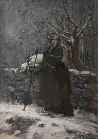 PERE BORRELL DEL CASO. "Extraviats!". Arte - Pintura - Auctionet