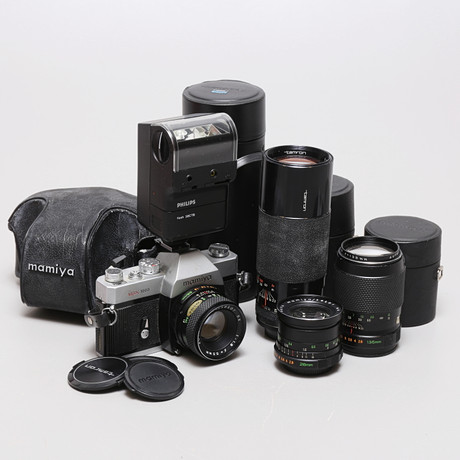 KAMERA, Mamiya MSX1000 mit 4 Objektiven und Zubehör. Fotografie ...