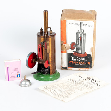 ÅNGMASKIN. Burnac Vulcan steam engine Made by Burnac Ltd Burslem, Stoke ...
