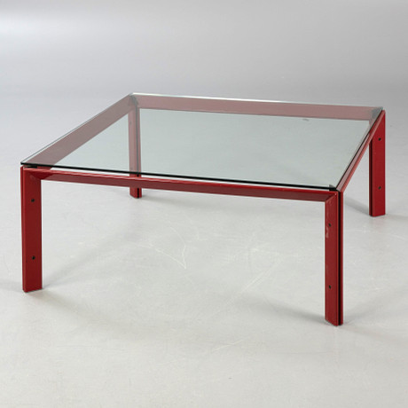 glas soffbord. Italiensk design, 1980-tal. Möbler - Bord - Auctionet