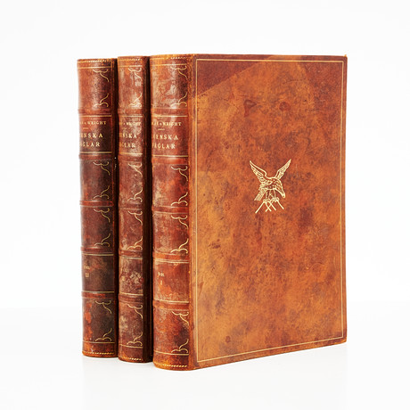 WRIGHT'S BIRDS (3). WRIGHT, MAGNUS, WILHELM & FREDRIK VON. Swedish ...