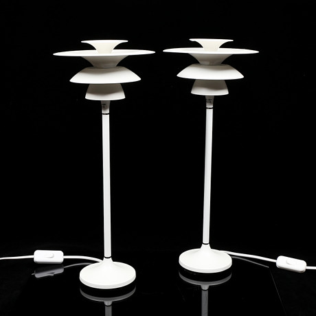 TABLE LAMPS, a pair, "Picasso", Belid, 2000s. Lighting & Lamps - Table ...