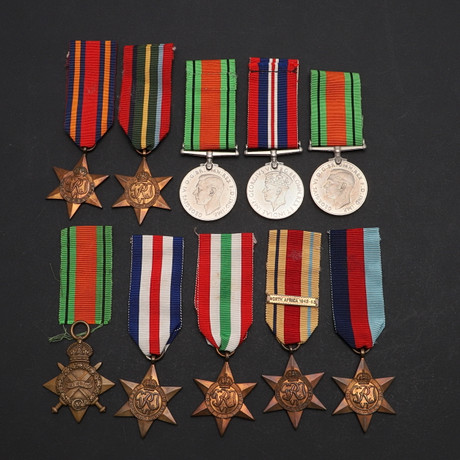 ETT FÖRSTA VÄRLDSKRIG 1914-15 STJÄRNA OCH EN SAMLING AV ANDRA ...