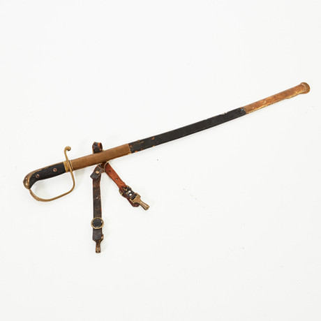 POLISSABEL, svensk, Stockholms stad, 1900-talets början, med svärtat ...