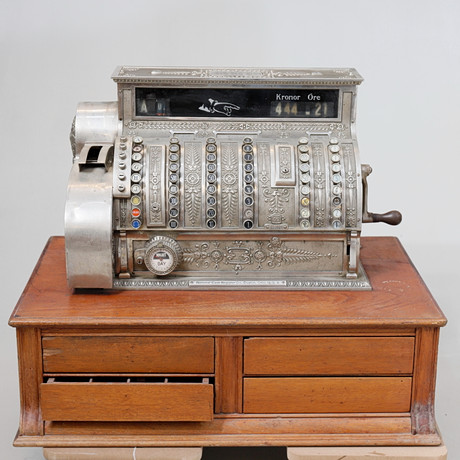 KASSAAPPARAT, The National Cash Register Co., Dayton, Ohio, 1800-talets ...