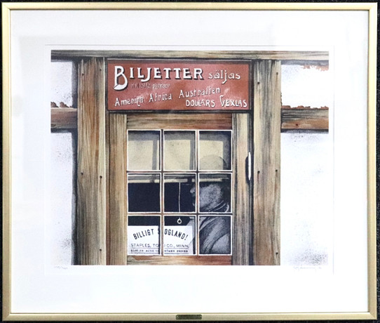 NILS ERIK JOHANSSON. Color lithography. Art - Engravings & Prints ...