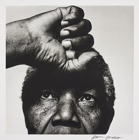 HANS GEDDA (FÖDD 1942). "Nelson Mandela". Konst - Fotografi - Auctionet
