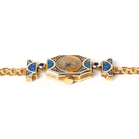 ASTER WATCH CO, wristwatch, 14K gold, 1930s. Clocks & Watches ...