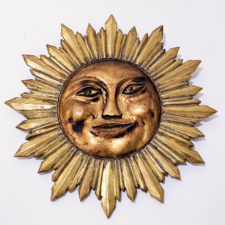 SUN IN GOLDEN CARVED WOOD 50 YEARS. Miscellaneous - Miscellaneous ...