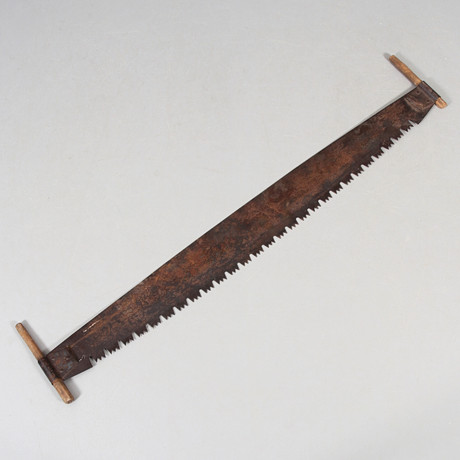 TWO-MAN SAW, timber saw, 1900s. Miscellaneous - Miscellaneous - Auctionet