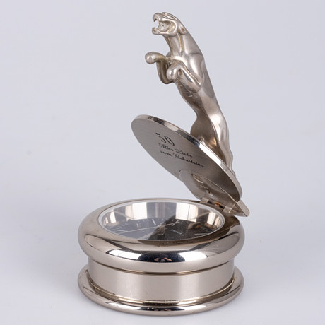 Swiza Jaguar table clock, 2000s. Clocks & Watches - Mantel clocks ...