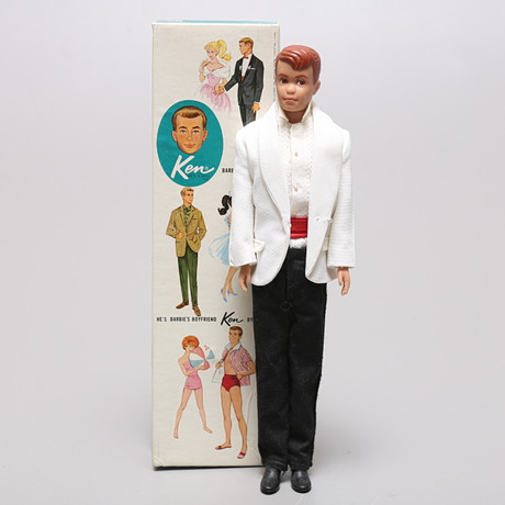 KEN DOLL, Mattel, stock no 750, marked by Mattel Inc, Hawthorne Calif ...