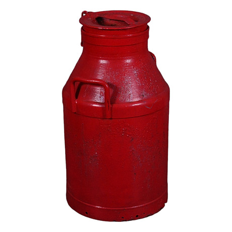 MILK POT, painted iron, 1900s. Silver & Metals - Other metals - Auctionet
